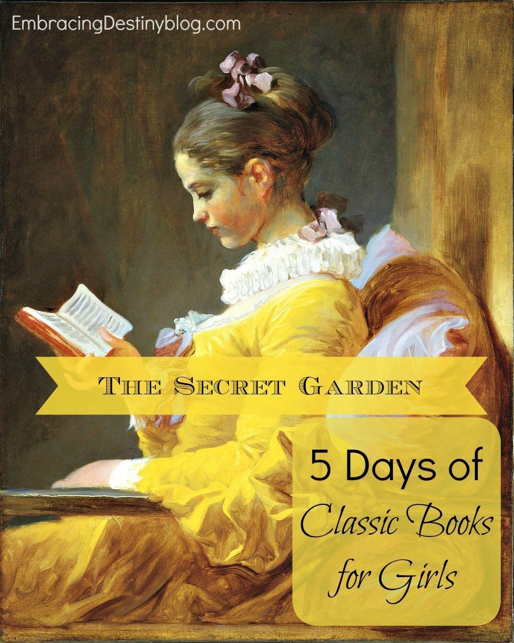 5 Days Of Classic Books For Girls The Secret Garden By Frances Hodgson 5 Days Of Classic Books For Girls The Secret Garden By Frances Hodgson