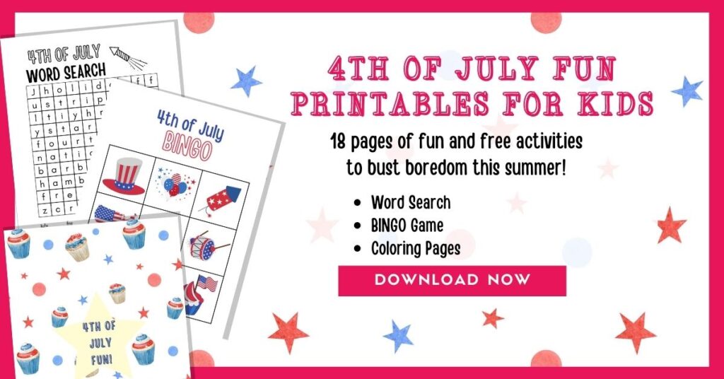 Free 4th of July Printables - Heart and Soul Homeschooling