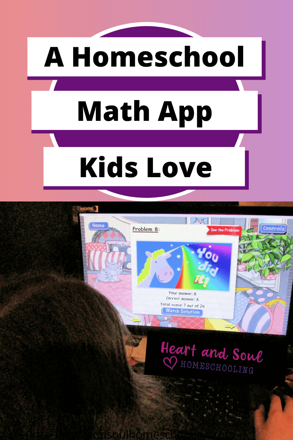 Self-Directed Homeschool Math with Teaching Textbooks 4.0 - Heart and ...