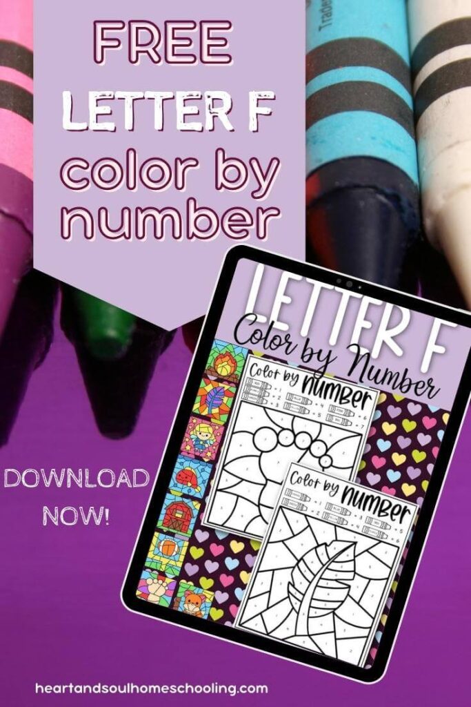 Letter F Coloring Pages for Preschoolers - Heart and Soul Homeschooling