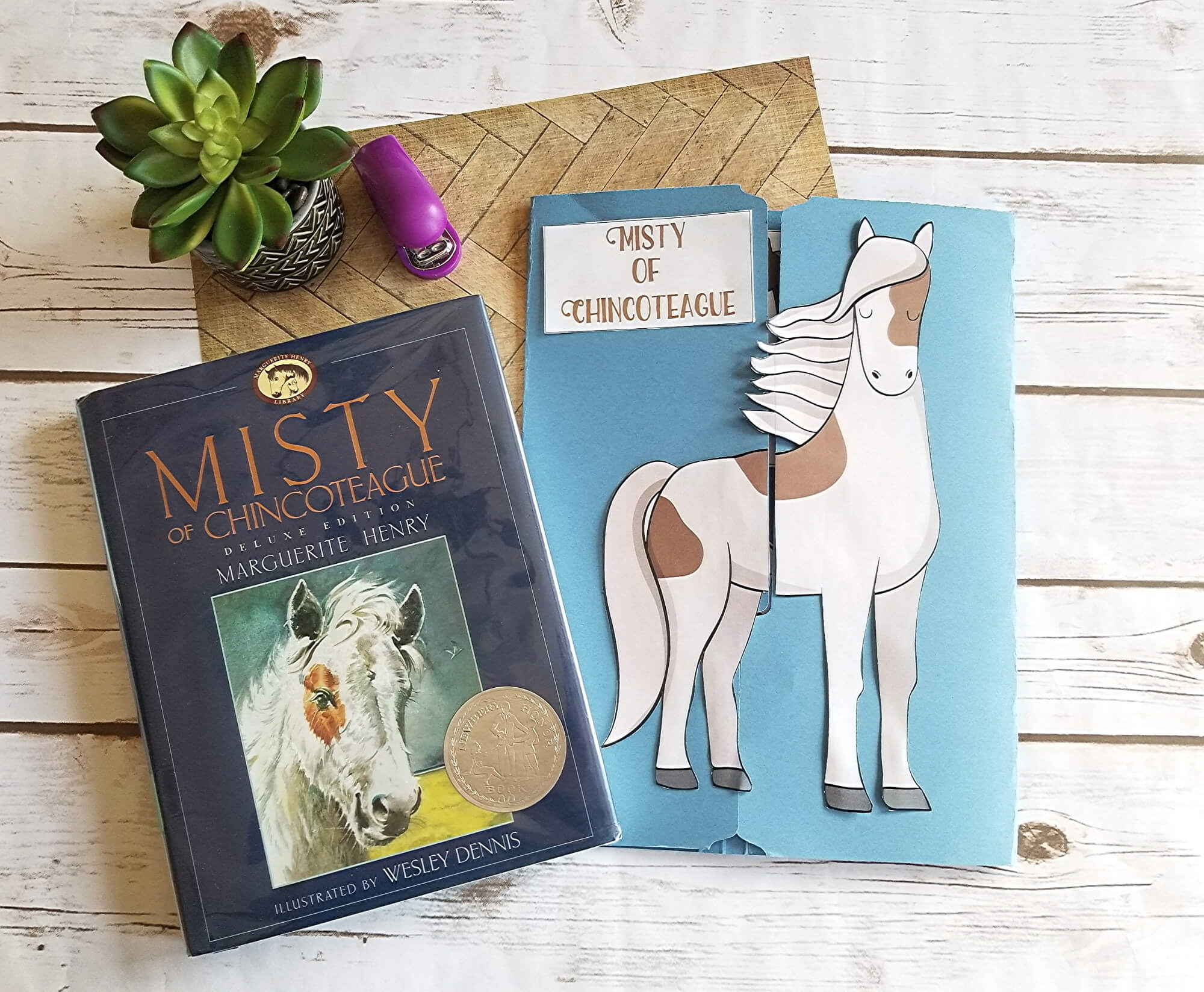 Misty of Chincoteague Lapbook and Unit Study - Heart and Soul Homeschooling